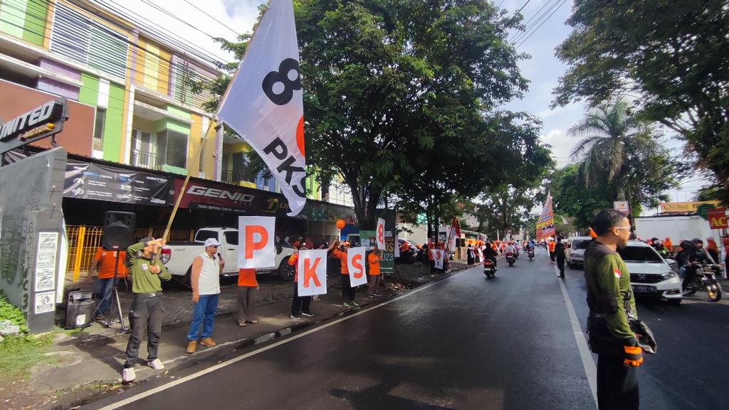 Pks Foto Partai Keadilan Sejahtera Gelar Flashmob Kampanye Serentak
